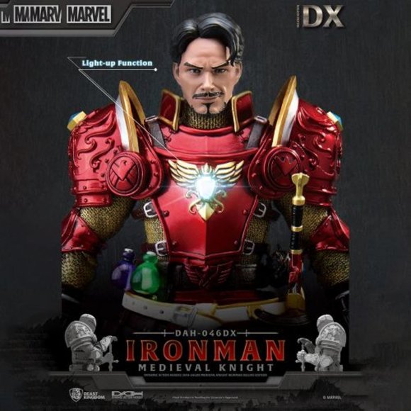 Mindzai | Toys | Medieval Knight Iron Man Deluxe Version Dah46dx ...